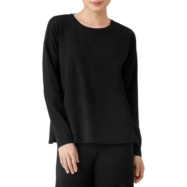 Eileen Fisher Stretch Jersey Top
