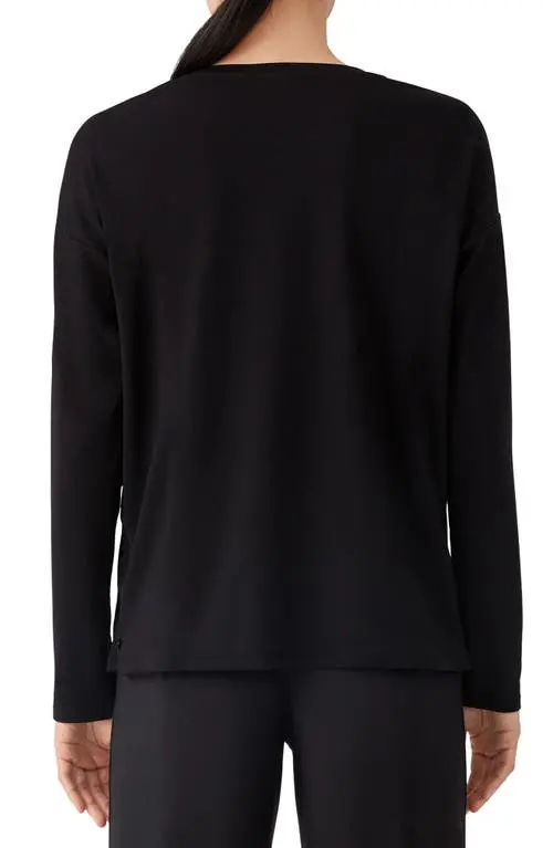 Eileen Fisher Stretch Jersey Top