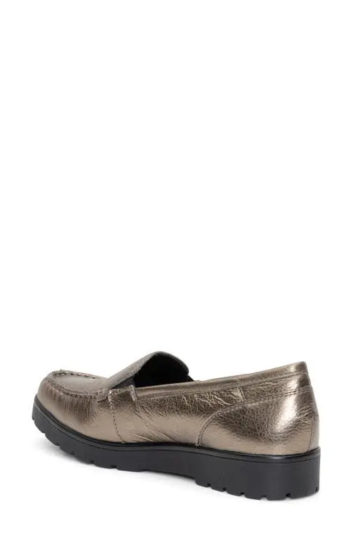 ARA Dewitt Platform Loafer - Taiga Metallic