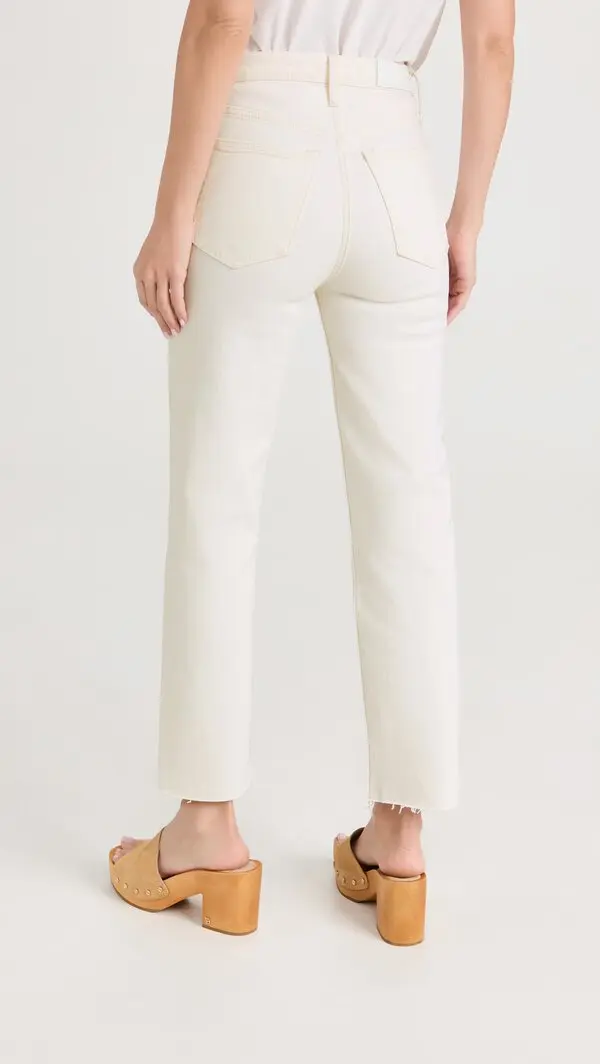 RE/DONE 70s Stovepipe Jeans - Vintage White