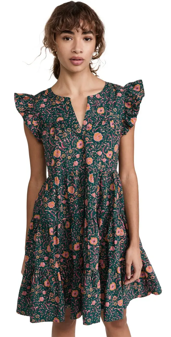Roller Rabbit Sobral Pippa Dress - Green | Editorialist