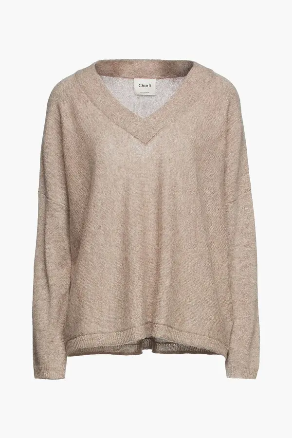 CHARLI Cedar Cashmere Sweater Blue