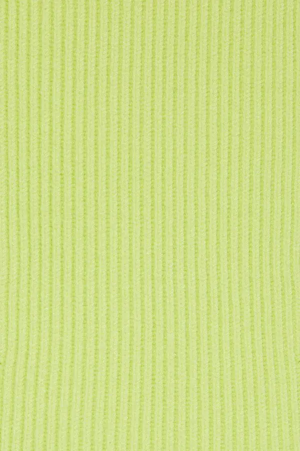 Helmut Lang Neon Ribbedknit Top
