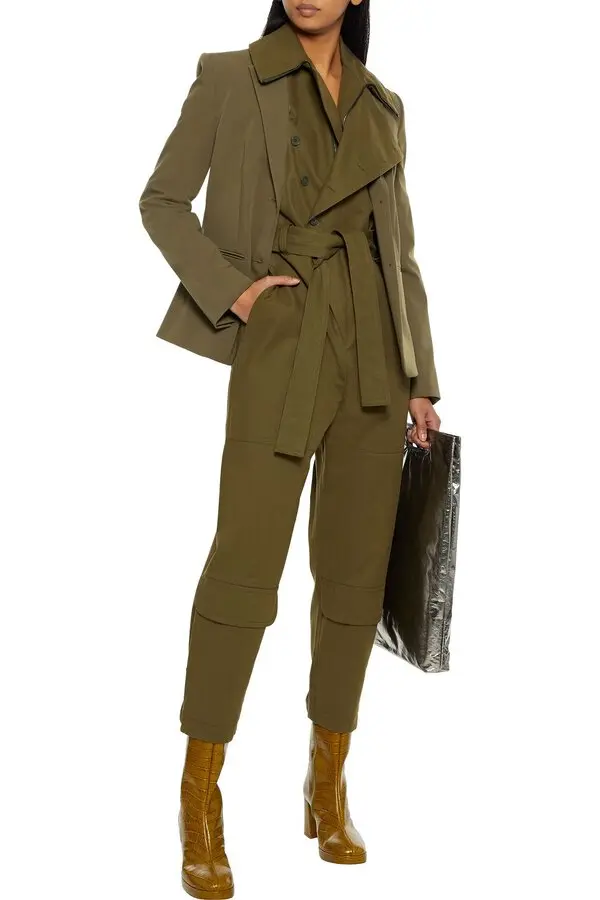 Helmut Lang Cotton-blend Twill Blazer