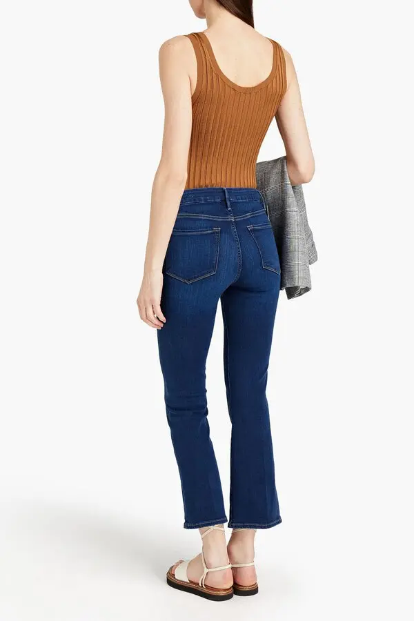 FRAME Le Crop Mini Boot Jeans