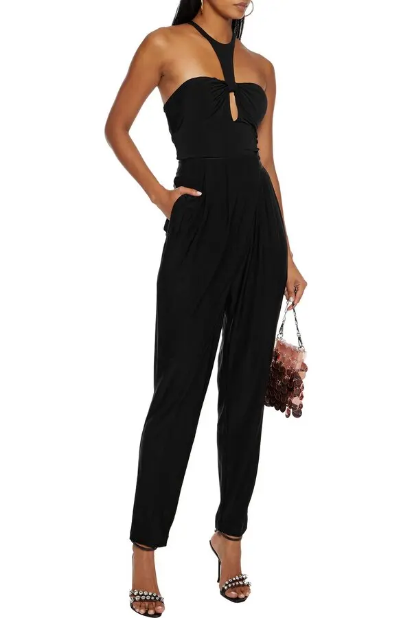Ronny Kobo Phyllis Wrapeffect Stretchjersey Tapered Pants
