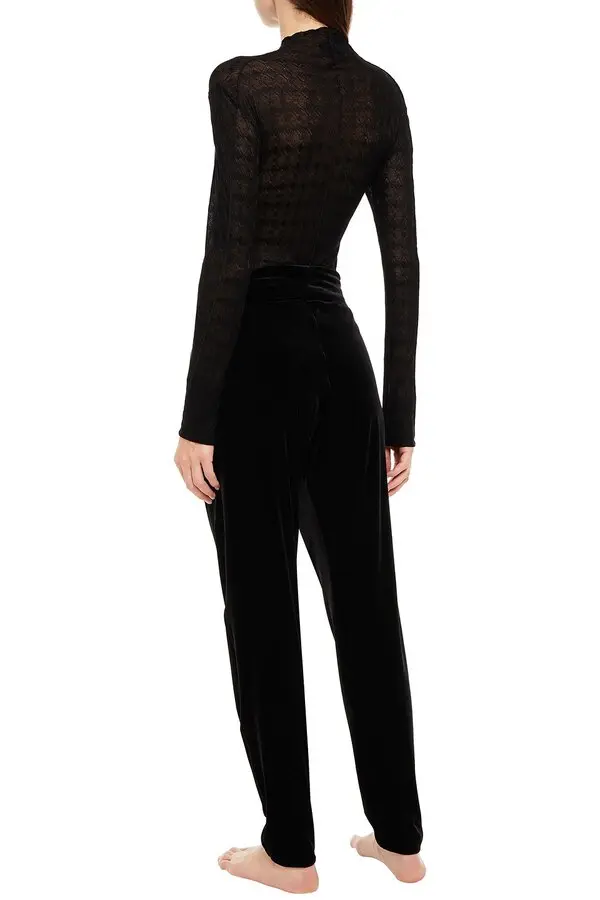 Commando Stretchvelvet Tapered Pants