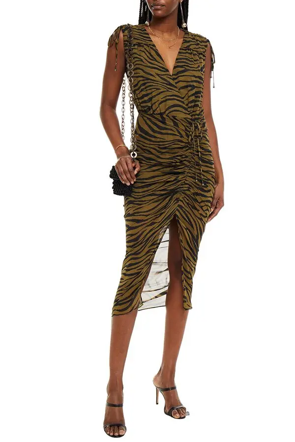 veronica beard teagan ruched dress Teagan Dress