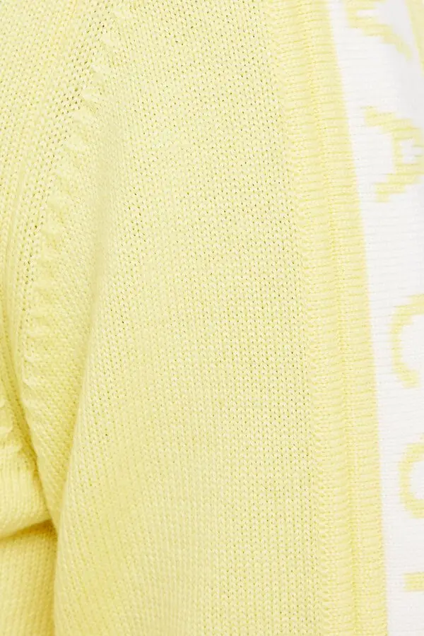 Cordova Merino Wool Jacquard Trim Turtleneck Sweater