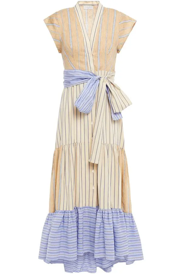 silk and lace midi dress Chasing Unicorns