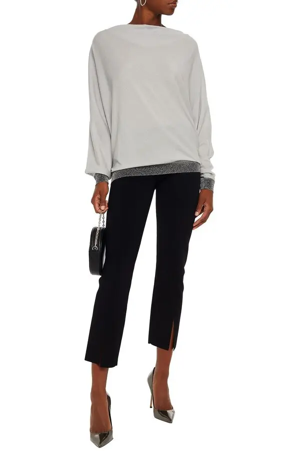 Missoni Metallictrimmed Woolblend Sweater