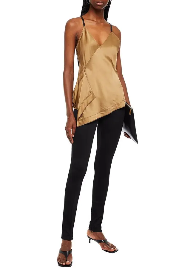 Helmut Lang Ribbed Jersey Leggings