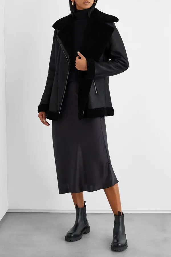 Iris & Ink Françoise Shearling Jacket