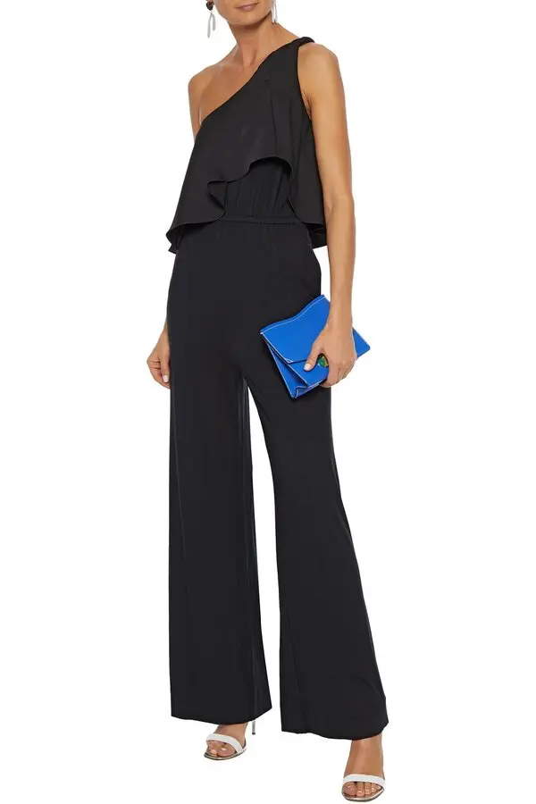Diane Von Furstenberg Rosalyee One-shoulder Jumpsuit