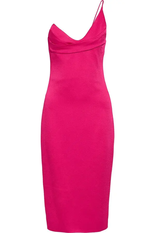 cushnie pink dress CUSHNIE Pink Print Spaghetti Strap Dress Rihanna wore it  Size: 6  Price: $166 Kouture Consignment is not associated or affiliated with any of  the designer brands we sell. All copyrights are