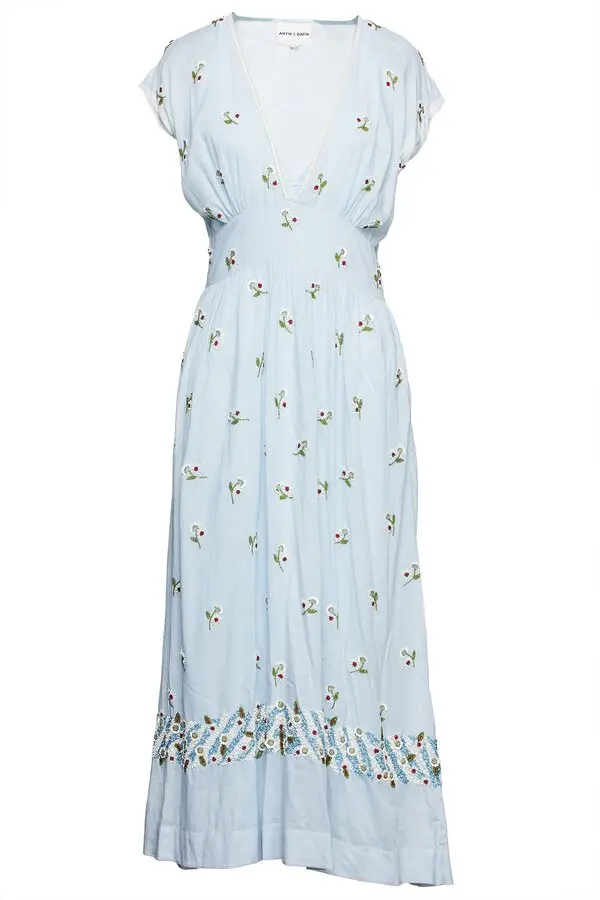 antik batik beaded dress Classic And Elegant Pearl Beaded A line Train Wedding Dress With Sheer Sleeves 38