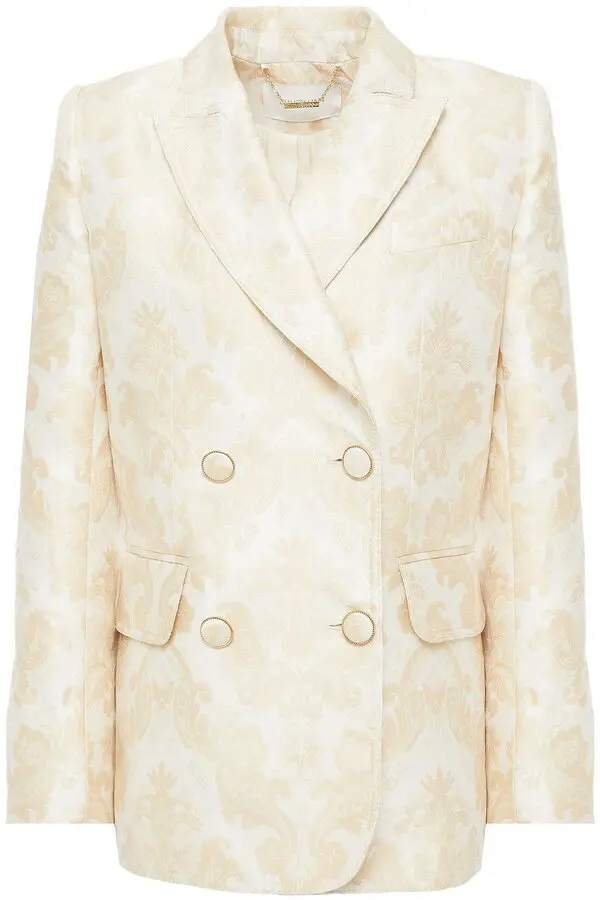 Zimmermann Doublebreasted Brocade Blazer