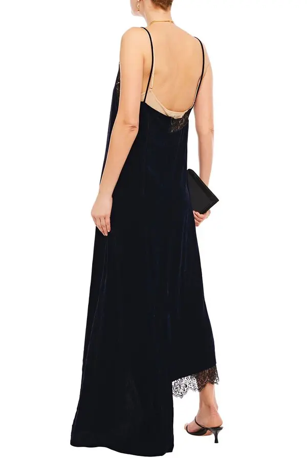 deep v neck lace up dress Deep V-Neck Long Prom Dress with Lace-Up Corset Silver / 8