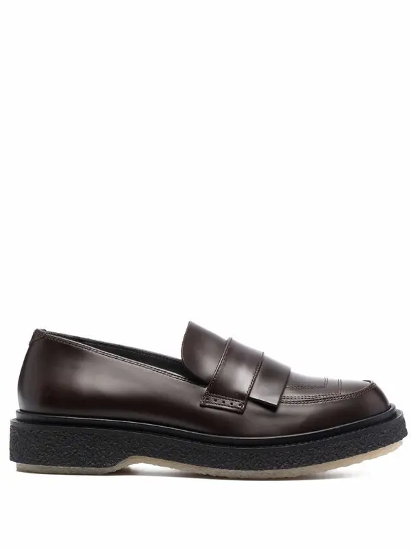 ADIEU PARIS X Mfpen Type 169 Leather Loafers