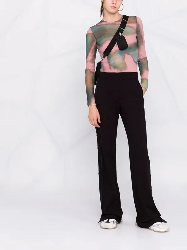 Dorothee Schumacher Elasticated Waistband Flared Hem Trousers