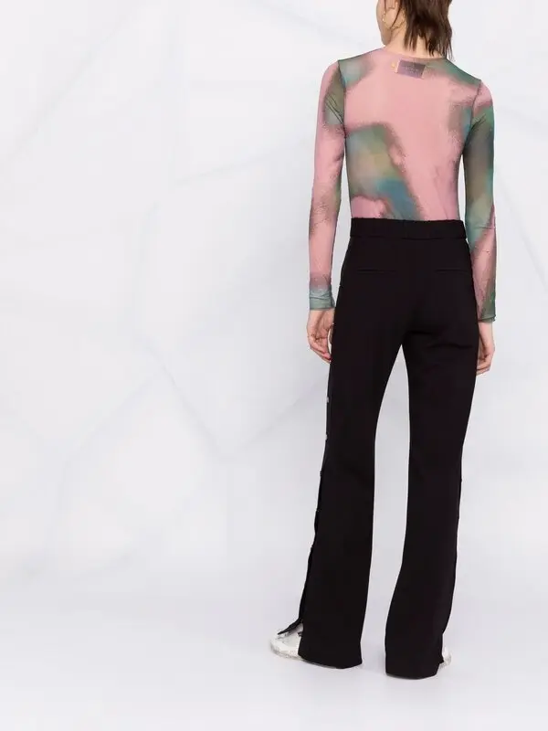 Dorothee Schumacher Elasticated Waistband Flared Hem Trousers