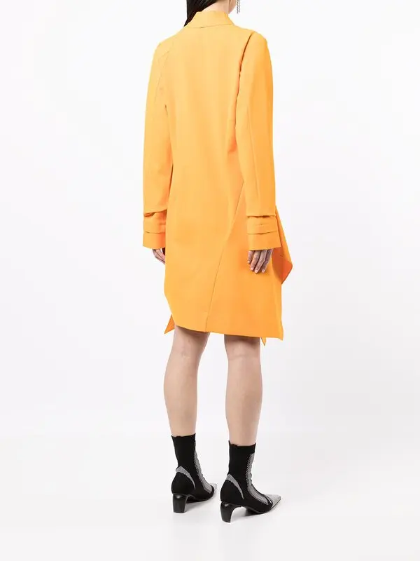Off-White Panelled Shirt Dress
