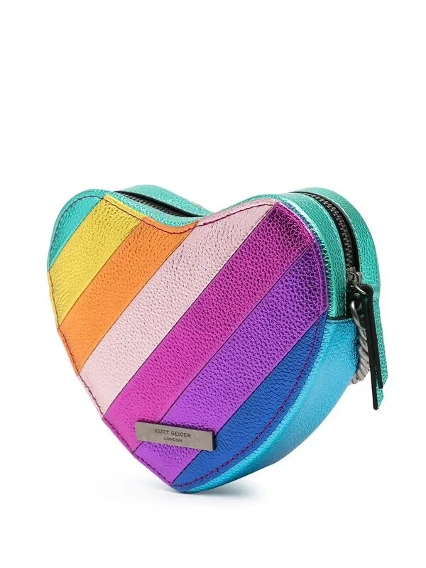 Kurt Geiger Kensington Heart Crossbody Bag - Multicolour