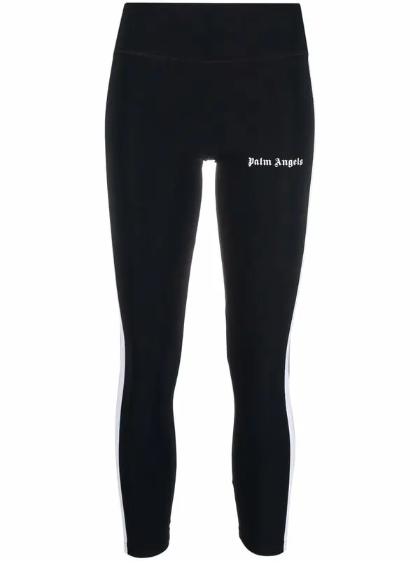 Palm Angels Logo-print High-waisted Leggings