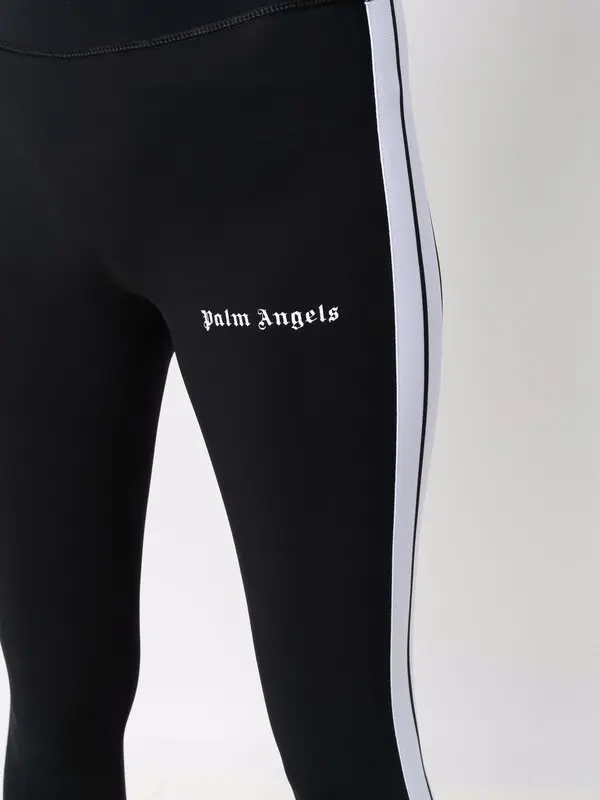 Palm Angels Logo-print High-waisted Leggings