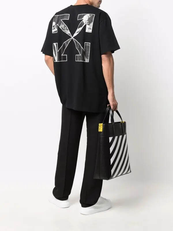 Off-White Arrow-print Cotton T-shirt