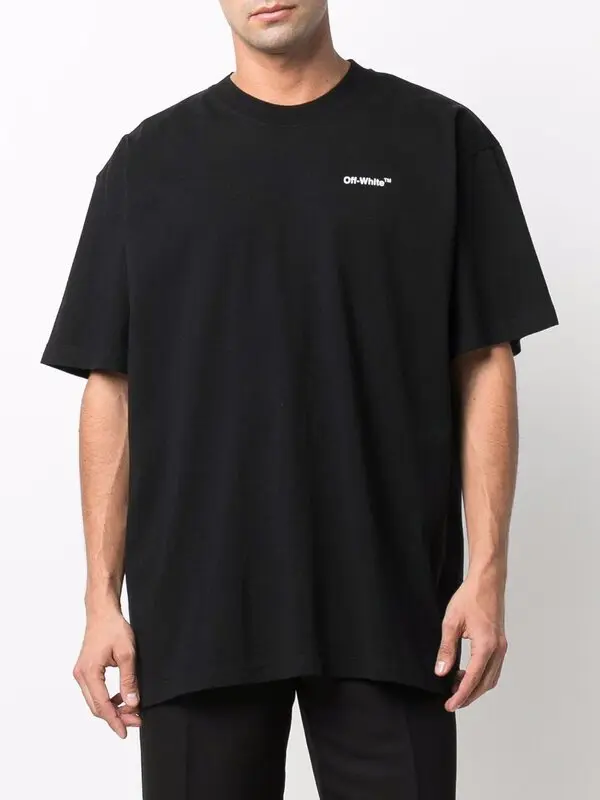 Off-White Arrow-print Cotton T-shirt