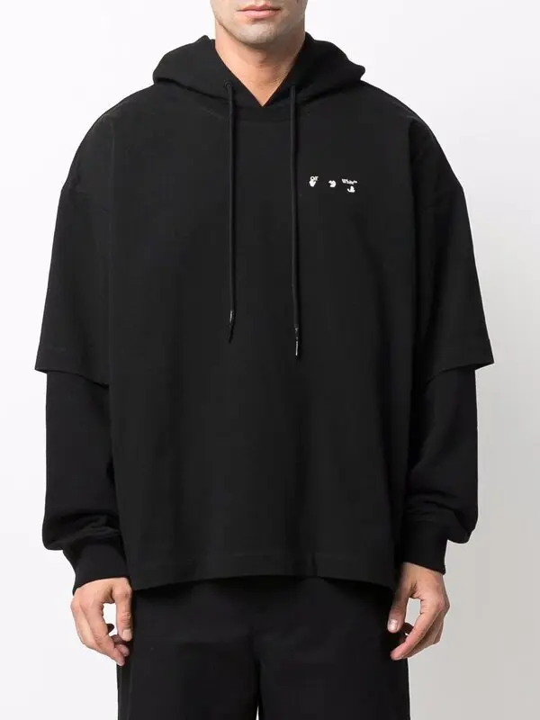 Off-White Caravaggio Layered Hoodie