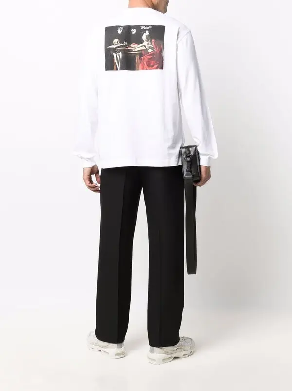 Off-White Caravaggio Paint Skate T-shirt