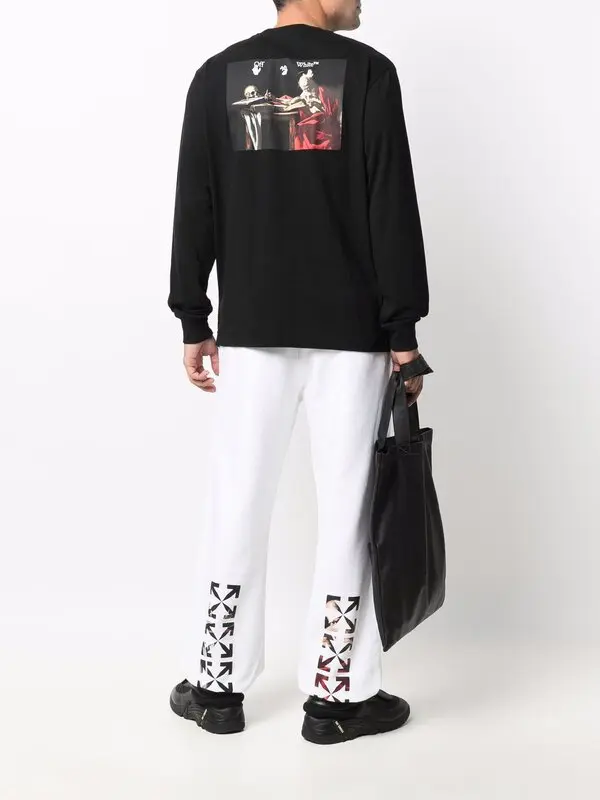 Off-White Caravaggio Paint Long-sleeve T-shirt