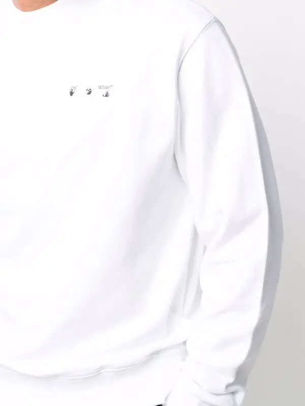 Off-White Graphic-print Sweatshirt - White