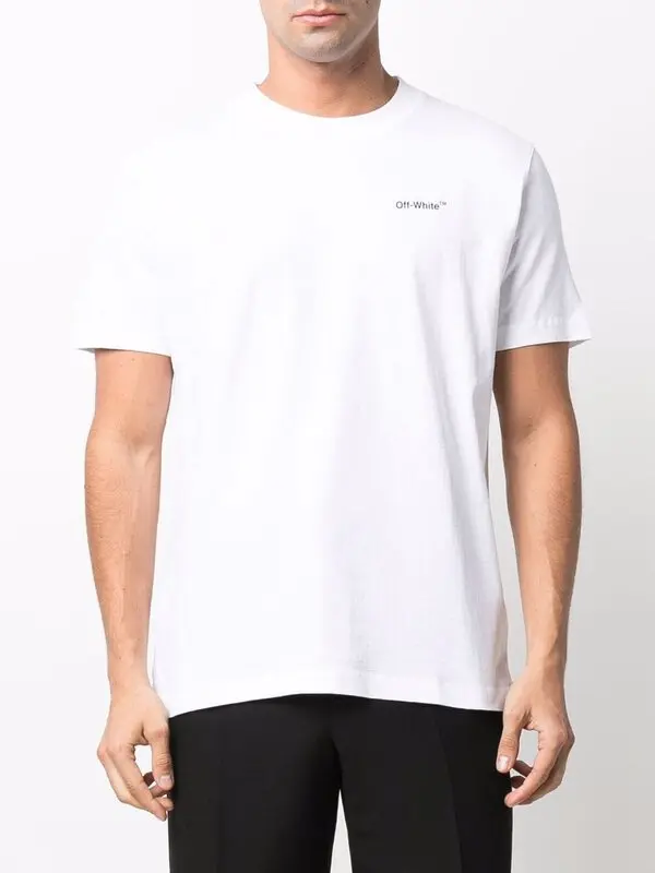 Off-White Caravaggio Arrow Short-sleeve T-shirt - White
