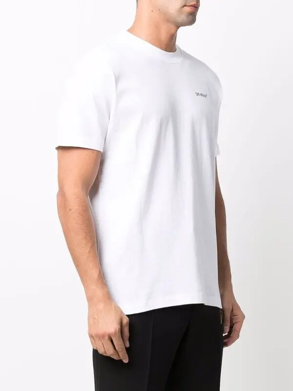 Off-White Caravaggio Arrow Short-sleeve T-shirt - White