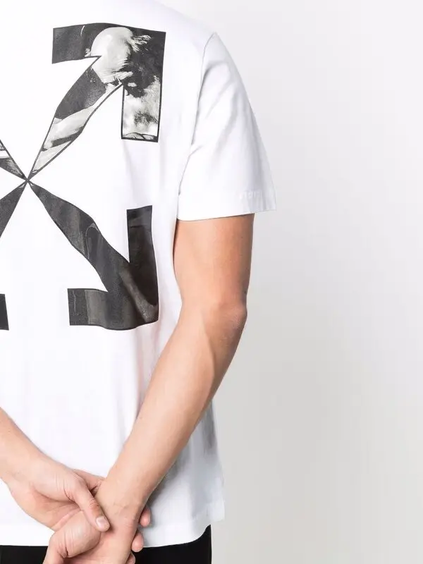Off-White Caravaggio Arrow Short-sleeve T-shirt - White