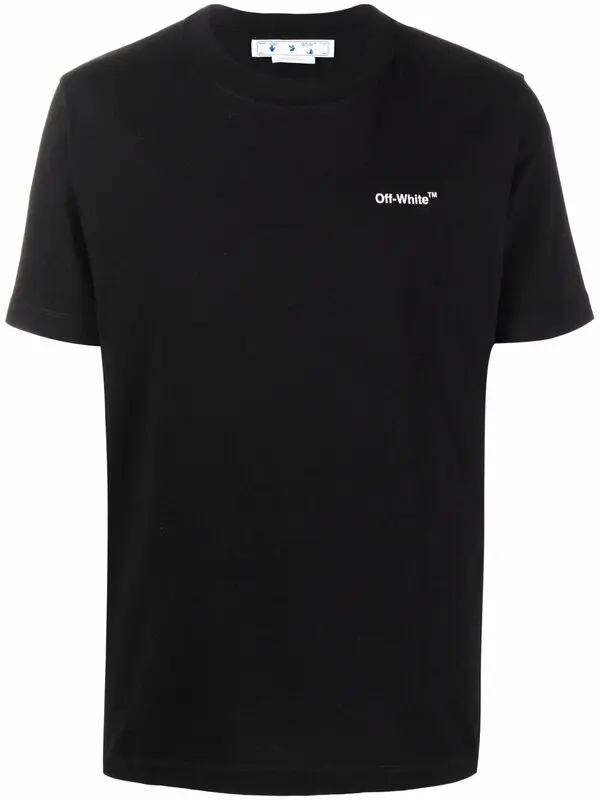 Off-White Caravaggio Arrow Short-sleeve T-shirt - Black