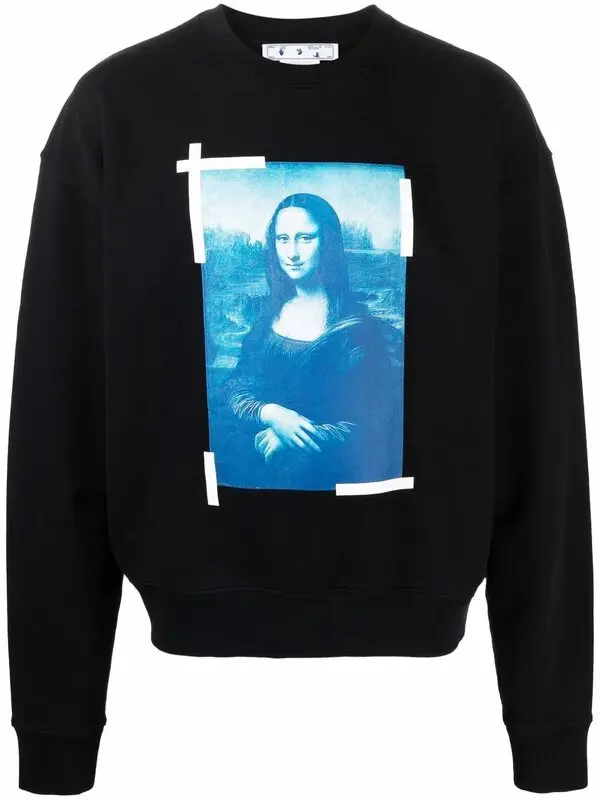 Off-White Crew-neck Sweatshirt - Black