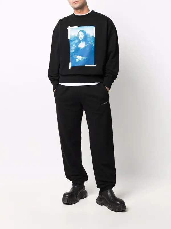 Off-White Crew-neck Sweatshirt - Black