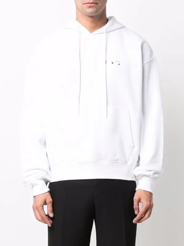 Off-White Caravaggio Hoodie - White