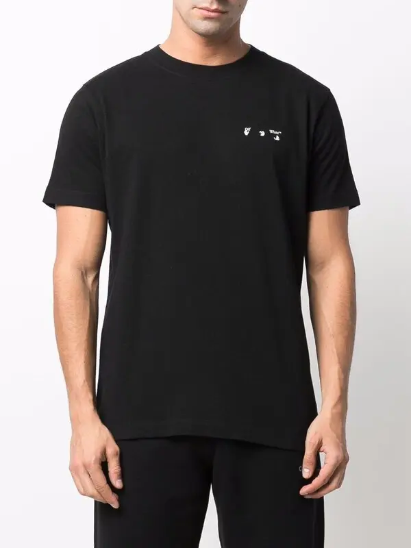 Off-White Caravaggio-print T-shirt - Black