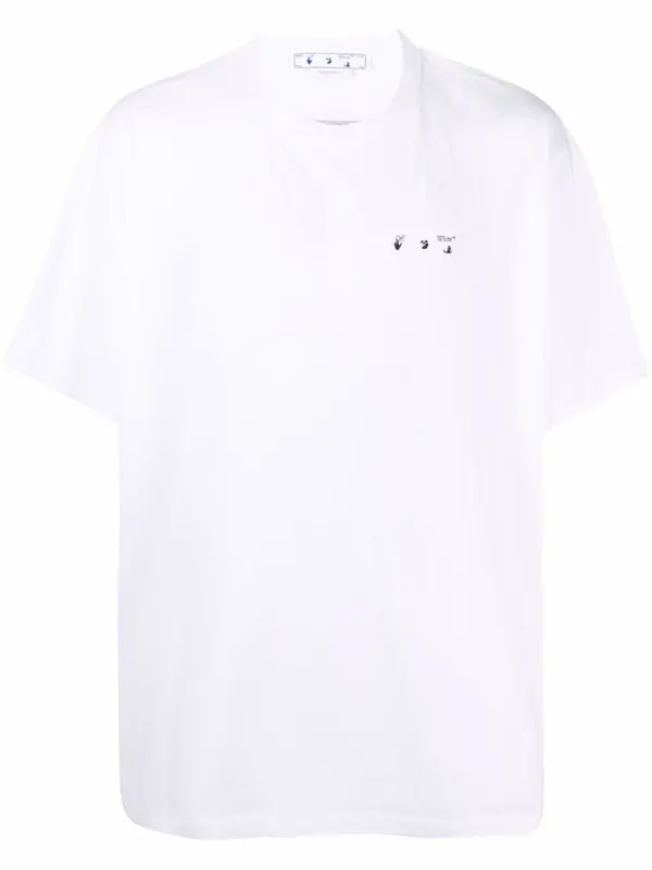 Off-White Caravaggio Paint Over T-shirt - White