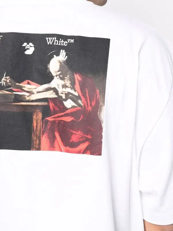 Off-White Caravaggio Paint Over T-shirt