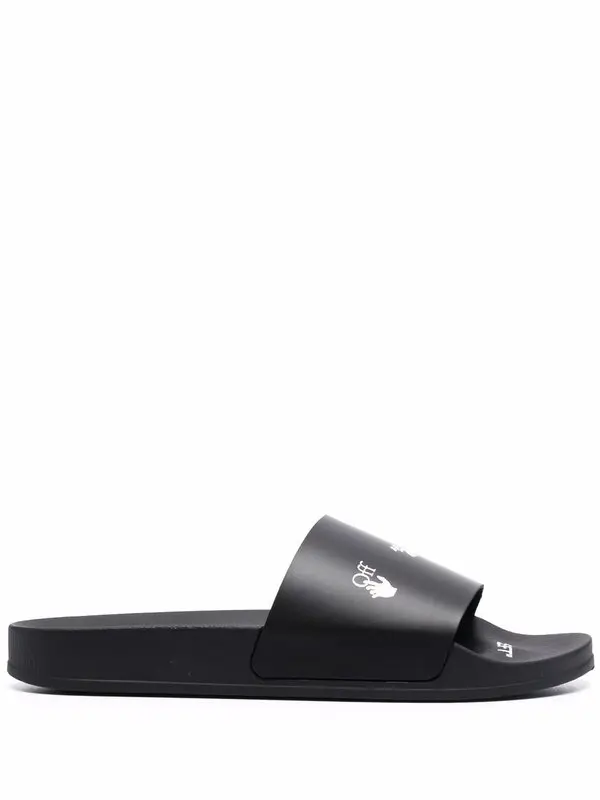 Off-White Logo-print Slides