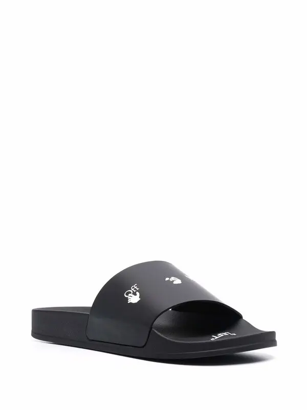 Off-White Logo-print Slides
