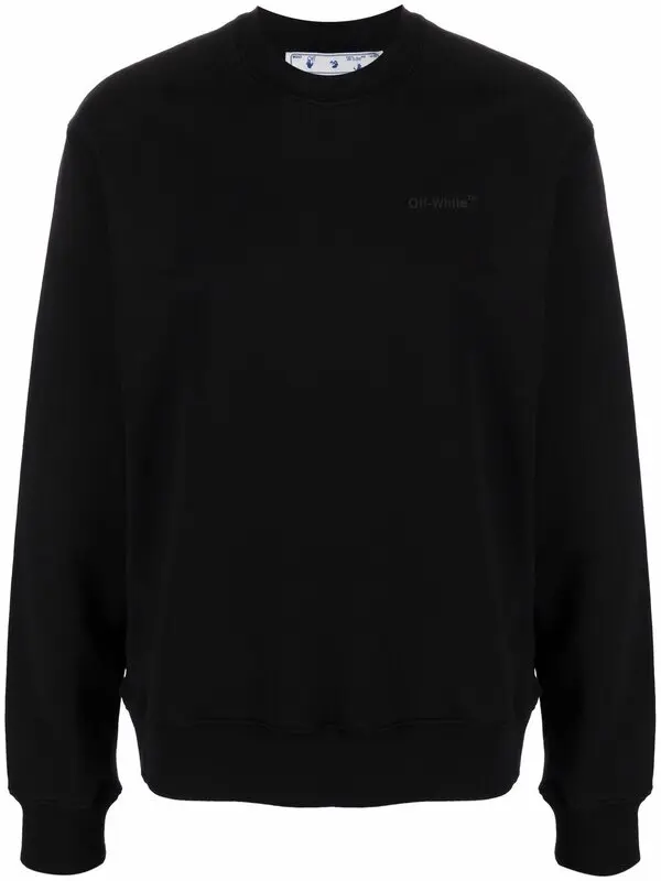 Off-White Diag Tab Crew-neck Sweatshirt