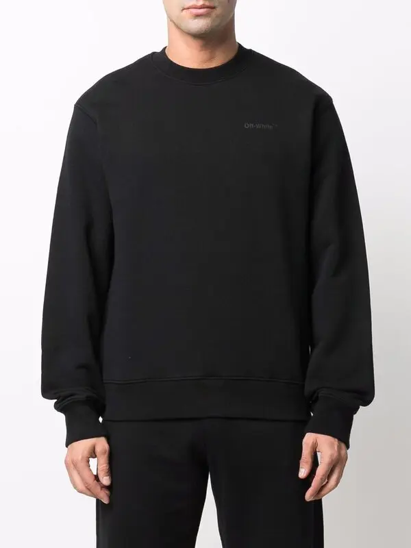 Off-White Diag Tab Crew-neck Sweatshirt