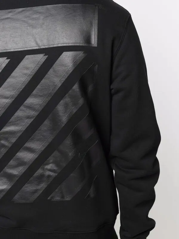 Off-White Diag Tab Crew-neck Sweatshirt